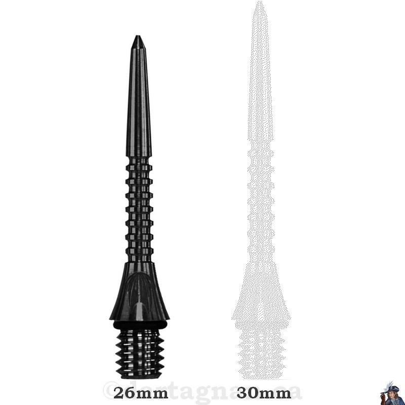 Target - Titanium Pro Grooved Conversion Point Black 26mm