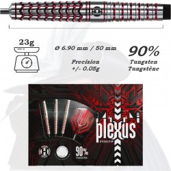Dards Harrows Plexus 23g - 90% Tungstène - Pointe d'Acier